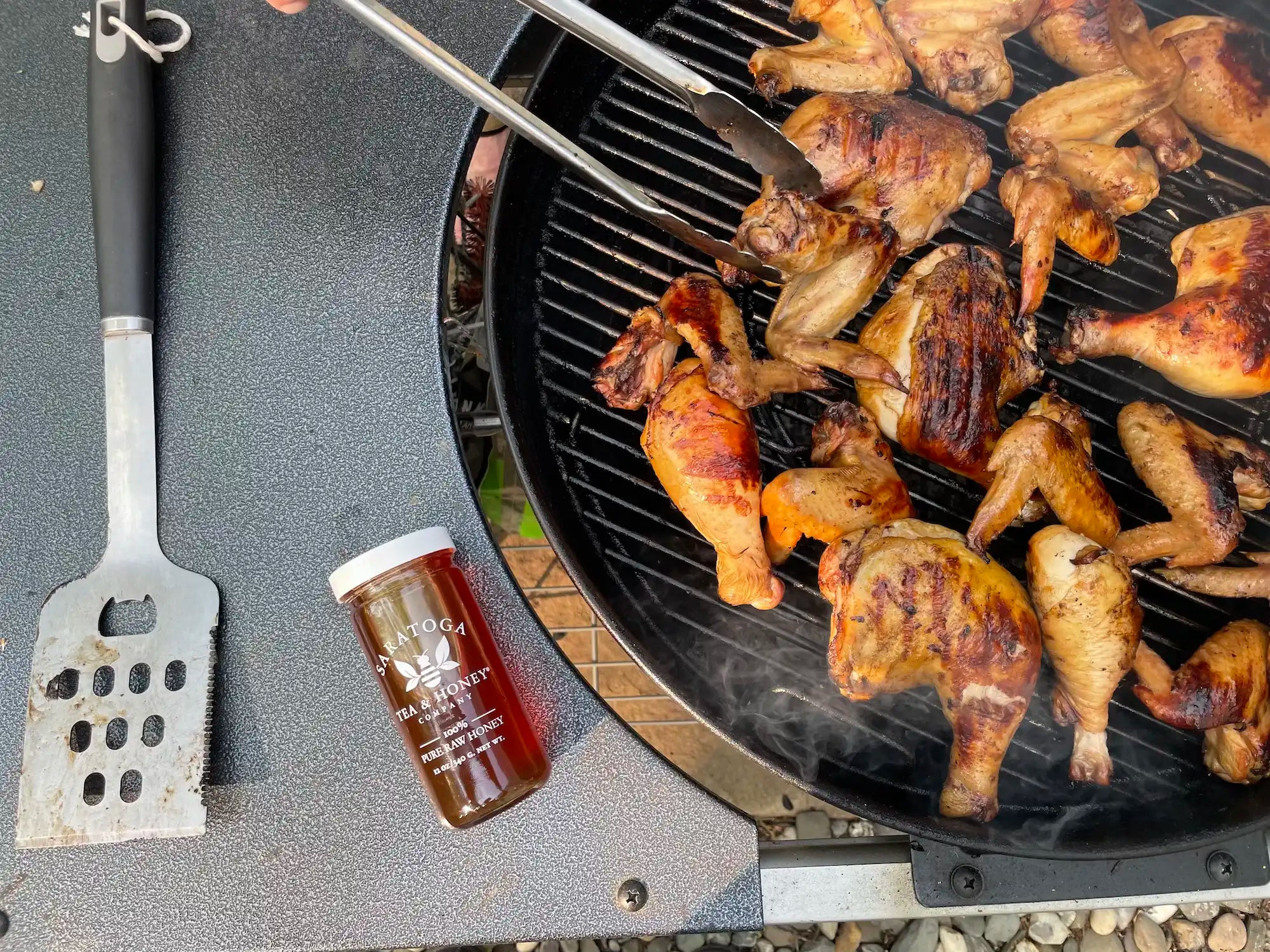 Ghost Pepper Grilled Chicken with Honey Brine – Saratoga Tea & Honey Co.